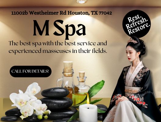 M SPA - Updated January 2026 - 13 Photos - 11002B Westheimer Rd ...
