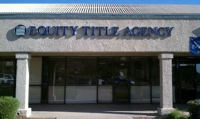 EQUITY TITLE AGENCY - Updated November 2025 - 3125 E Lincoln Dr ...