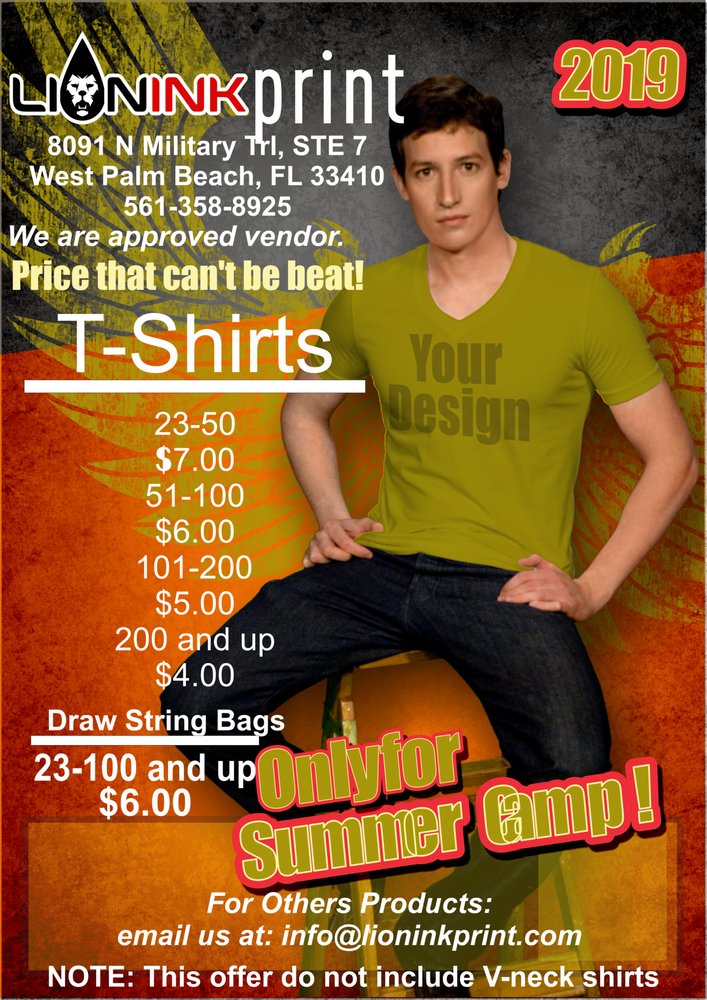 LION INK PRINT - Updated August 2025 - 8091 N Military Trl, West Palm ...