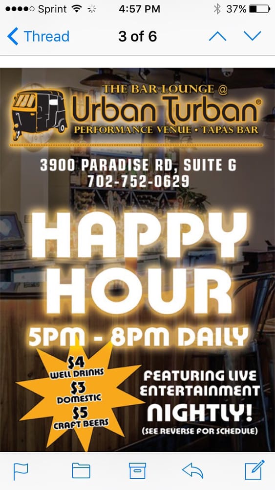THE BAR-LOUNGE AT URBAN TURBAN - 17 Photos - 3900 Paradise Rd, Las ...