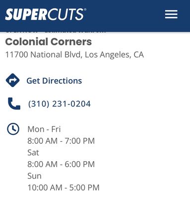 SUPERCUTS - COLONIAL CORNERS - Updated December 2025 - 11700 National ...
