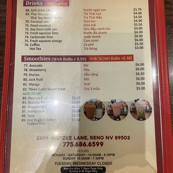 999 PHO - Updated July 2024 - 1066 Photos & 811 Reviews - 2309 Kietzke ...