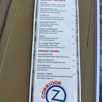 CORRIDOR Z KITCHEN+COCKTAILS - Updated December 2025 - 79 Photos & 75 ...
