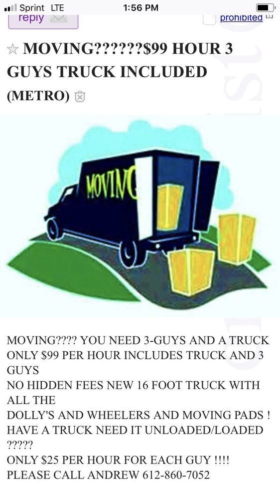 3-GUYS MOVING SERVICES - Updated May 2026 - Minneapolis, Minnesota ...