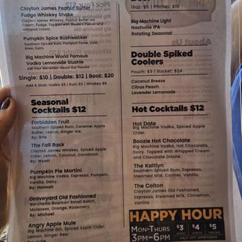 BIG MACHINE DISTILLERY & TAVERN - Updated February 2025 - 177 Photos ...