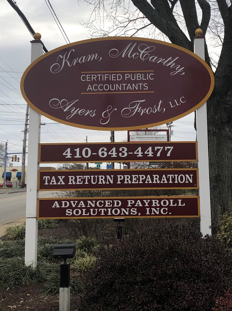 KRAM, MCCARTHY, AYERS AND FROST - Updated October 2025 - 1704 Main St ...