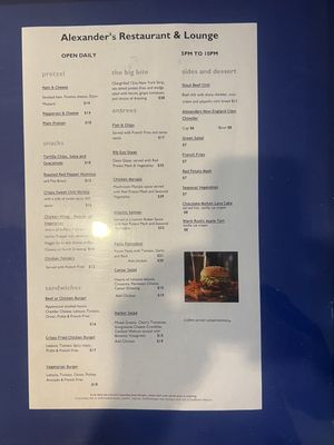 ALEXANDER’S RESTAURANT AND LOUNGE - Updated December 2025 - 42 Photos ...