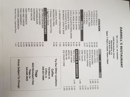 DARRELL’S RESTAURANT - Updated February 2025 - 16 Photos & 27 Reviews ...