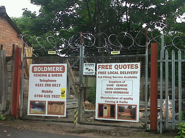 BOLDMERE FENCING & SHEDS - Updated March 2025 - Boldmere Road, Sutton ...