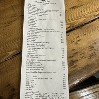 PHO 39 - Updated March 2025 - 81 Photos & 63 Reviews - 70 W 39th St ...