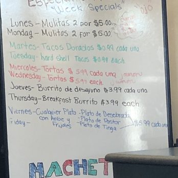 MACHETES MEXICAN FOOD - Updated June 2024 - 53 Photos & 39 Reviews ...