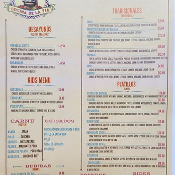 COCINA DE LA TIA - Updated December 2025 - 27 Photos & 18 Reviews - 301 ...