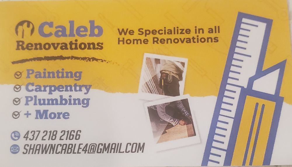 CALEB RENOVATIONS - Updated October 2024 - Toronto, Ontario, Canada ...
