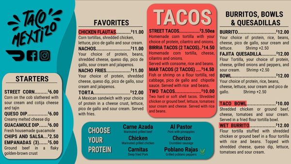 TACO MEXTIZO - Updated October 2025 - 22 Photos & 12 Reviews - 3815 US ...