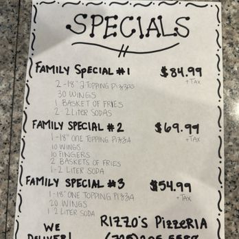 RIZZO’S PIZZERIA AND GRILL - 46 Photos & 24 Reviews - 5821 E Charleston ...