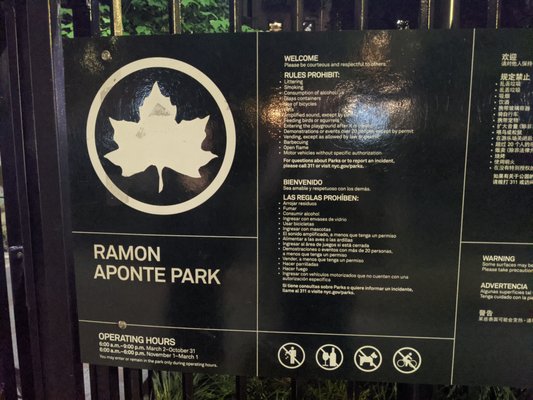 RAMON APONTE PARK - Updated July 2025 - 20 Photos - 8TH Ave, New York ...