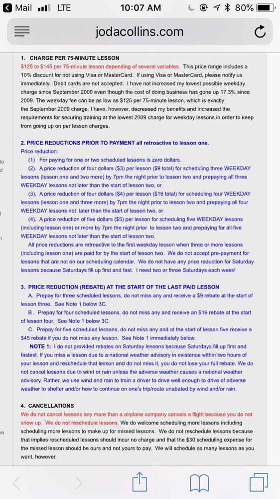 JODA COLLINS’ DRIVING ACADEMY - Updated June 2025 - 4033 Buttonbush Dr ...