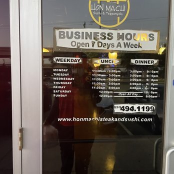 HON MACHI SUSHI & TEPPANYAKI - Updated January 2025 - 330 Photos & 333 ...