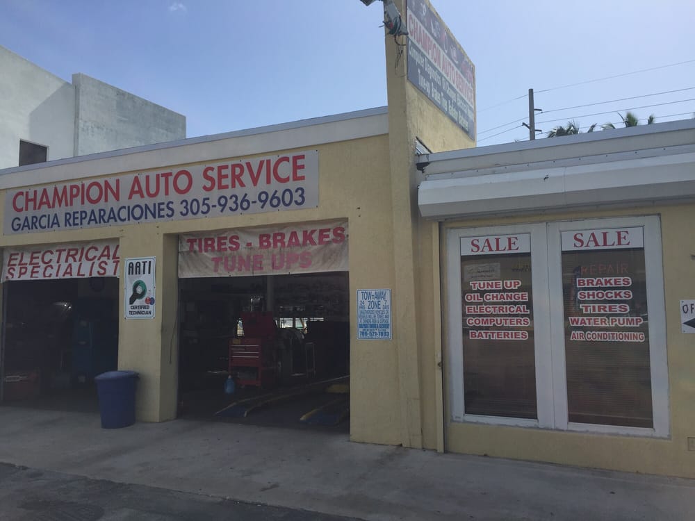 CHAMPION AUTO REPAIR - 18317 W Dixie Hwy, N Miami Beach, Florida - Auto ...
