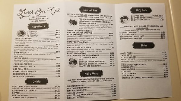 LUNCH BOX CAFE - Updated December 2025 - 20 Reviews - 824 Center St ...