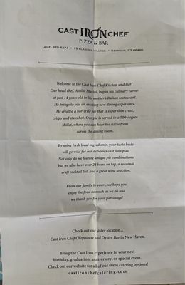 CAST IRON CHEF PIZZA & BAR - Updated January 2025 - 15 Photos & 17 ...