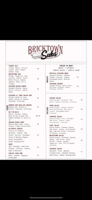 BRICKTOWN SUBS - Updated September 2025 - 333 S St Louis St, Sparta ...