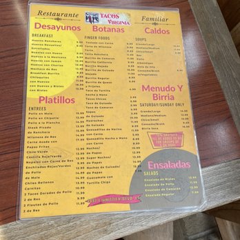 TACOS VIRGINIA - Updated December 2025 - 130 Photos & 105 Reviews ...