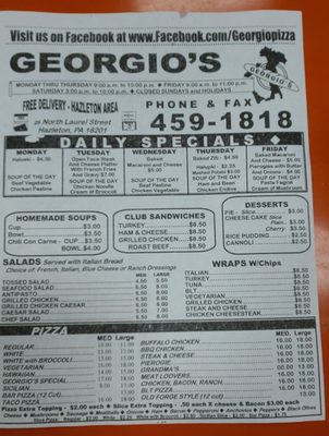 GEORGIOS SUB AND PIZZA SHOPPE - Updated March 2025 - 29 Photos & 19 ...