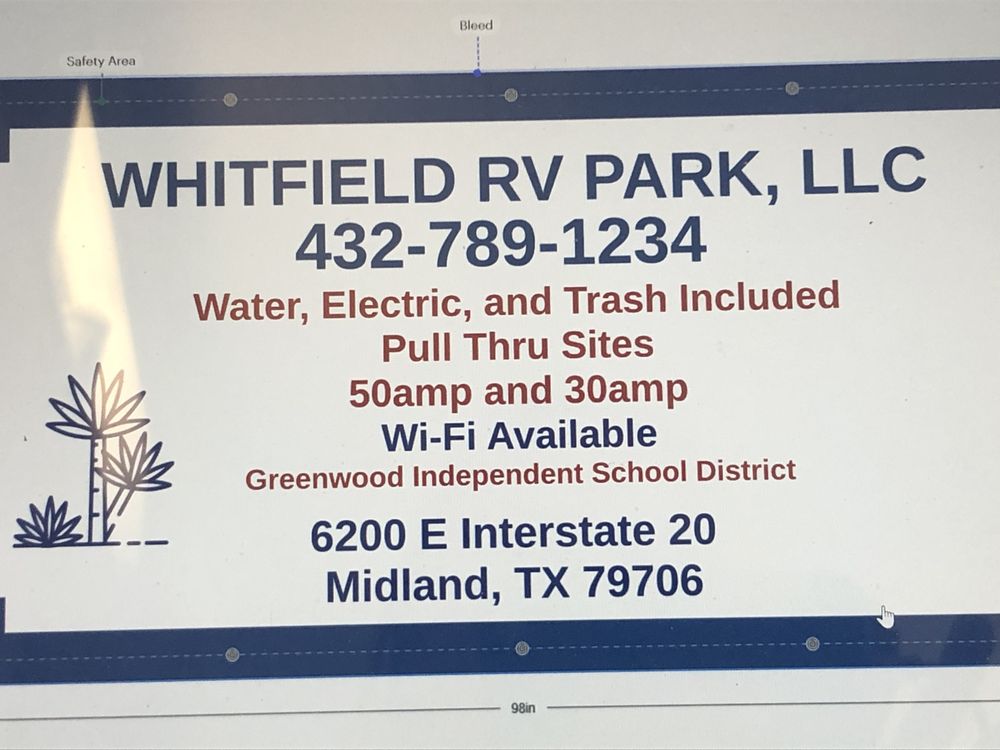 WHITFIELD RV PARK - Updated July 2025 - 6200 E Interstate 20, Midland ...
