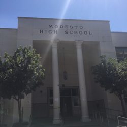 MODESTO HIGH SCHOOL - 18 H St, Modesto, California - Middle Schools ...