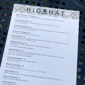 THE HIGH HAT - Updated November 2024 - 97 Photos & 77 Reviews - 485 ...