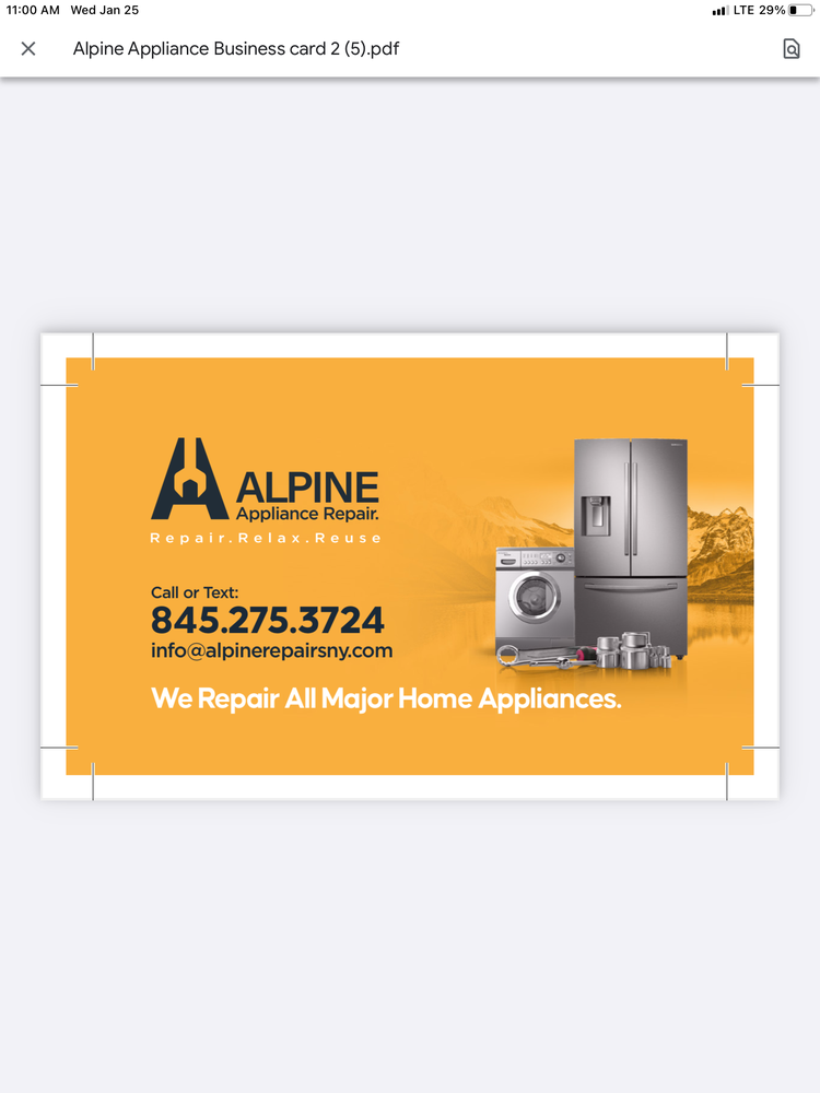 ALPINE APPLIANCES REPAIR - Updated June 2024 - Request a Quote - Spring ...