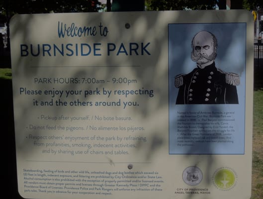 AMBROSE BURNSIDE MONUMENT - 14 Photos - Washington St & Dorrance St ...