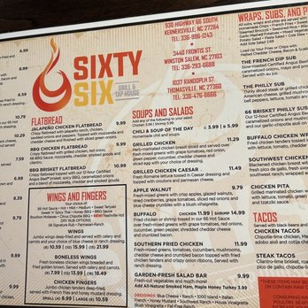 SIXTY SIX GRILL AND TAPHOUSE. - Updated December 2024 - 87 Photos & 68 ...