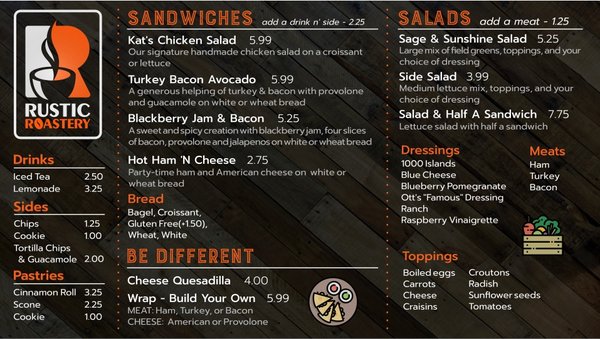 RUSTIC ROASTERY - Updated October 2025 - 13 Photos - 305 E Hwy 56 ...