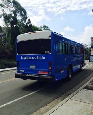 UCSD CAMPUS SHUTTLE - CAMPUS LOOP ROUTE - Updated December 2025 - 9500 ...