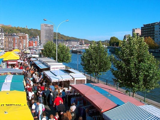 LE MARCHÉ DE LA BATTE - Quai de Maestrich 400, Liege, Liège, Belgium ...