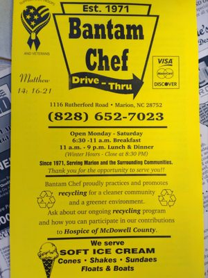 BANTAM CHEF - Updated December 2025 - 21 Photos & 26 Reviews - 1116 ...