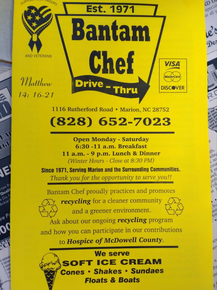 BANTAM CHEF - Updated June 2025 - 19 Photos & 25 Reviews - 1116 ...