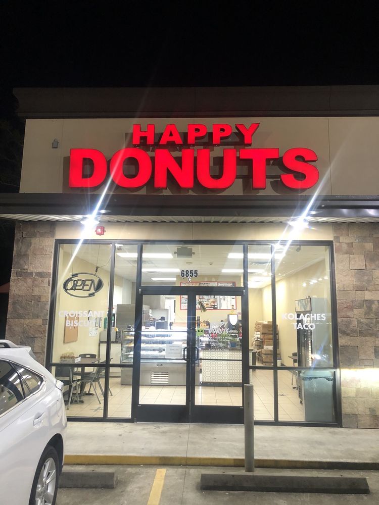 HAPPY DONUTS - Updated November 2025 - 6855 College St, Beaumont, Texas ...