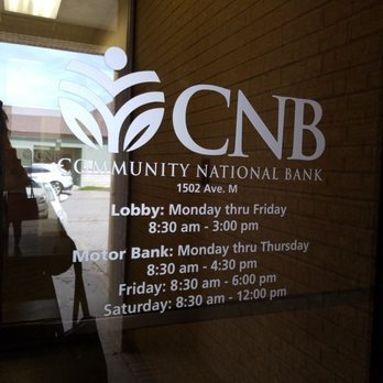 COMMUNITY NATIONAL BANK - Updated July 2025 - 1502 Avenue M, Hondo ...