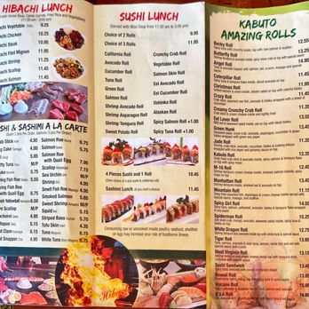 KABUTO SUSHI TEPPANYAKI Updated February 2025 112 Photos 153 Reviews 1836 Abbey Rd Charlottesville Virginia Sushi Bars Restaurant Reviews Phone Number Menu Yelp