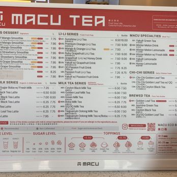 MACU TEA - Updated April 2025 - 146 Photos & 60 Reviews - 1316-8368 ...