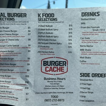 BURGER CACHE - Updated December 2025 - 36 Photos & 68 Reviews - 2126 E ...