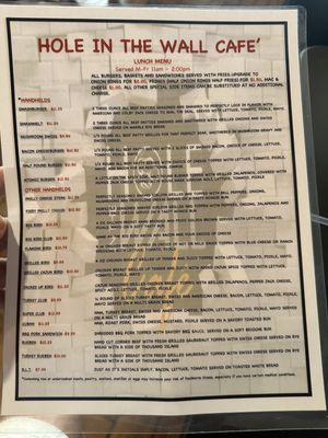 HOLE IN THE WALL CAFE - Updated September 2025 - 51 Photos & 25 Reviews ...