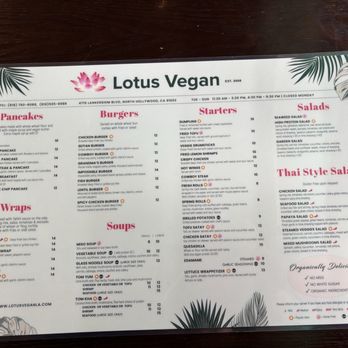 LOTUS VEGAN - Updated September 2025 - 784 Photos & 1374 Reviews - 4715 ...