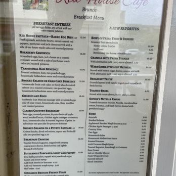 RED HOUSE CAFE - 1711 Photos & 1981 Reviews - 662 Lighthouse Ave ...