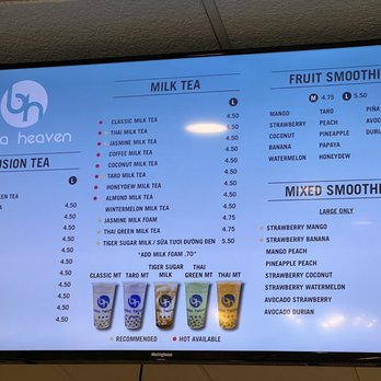 BOBA HEAVEN - Updated August 2025 - 180 Photos & 174 Reviews - 3112 N ...