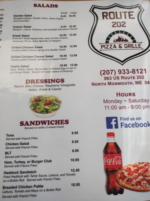 ROUTE 202 PIZZA AND GRILLE - Updated December 2025 - 10 Photos - 963 US ...