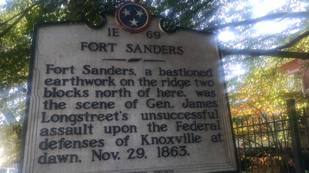 FORT SANDERS HISTORICAL MARKER - Updated June 2025 - Seventeenth St And ...